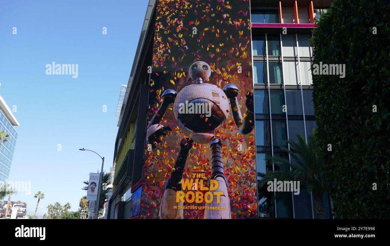 Los Angeles, California, USA 29th September 2024 The Wild Robot ...