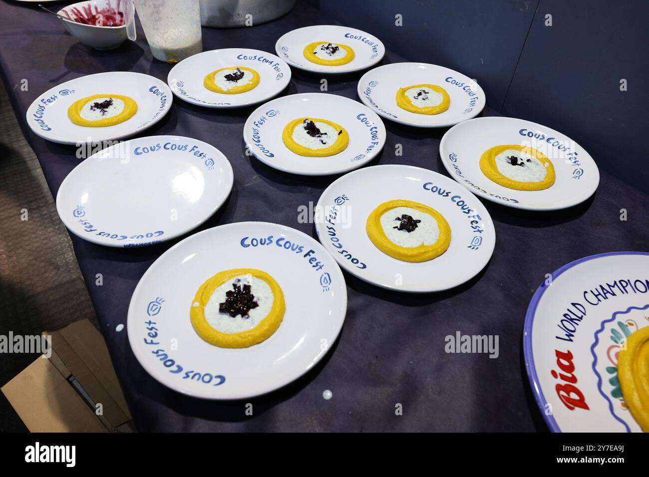 in the photo the dish of the chefs of Doctors Without Borders Stock ...