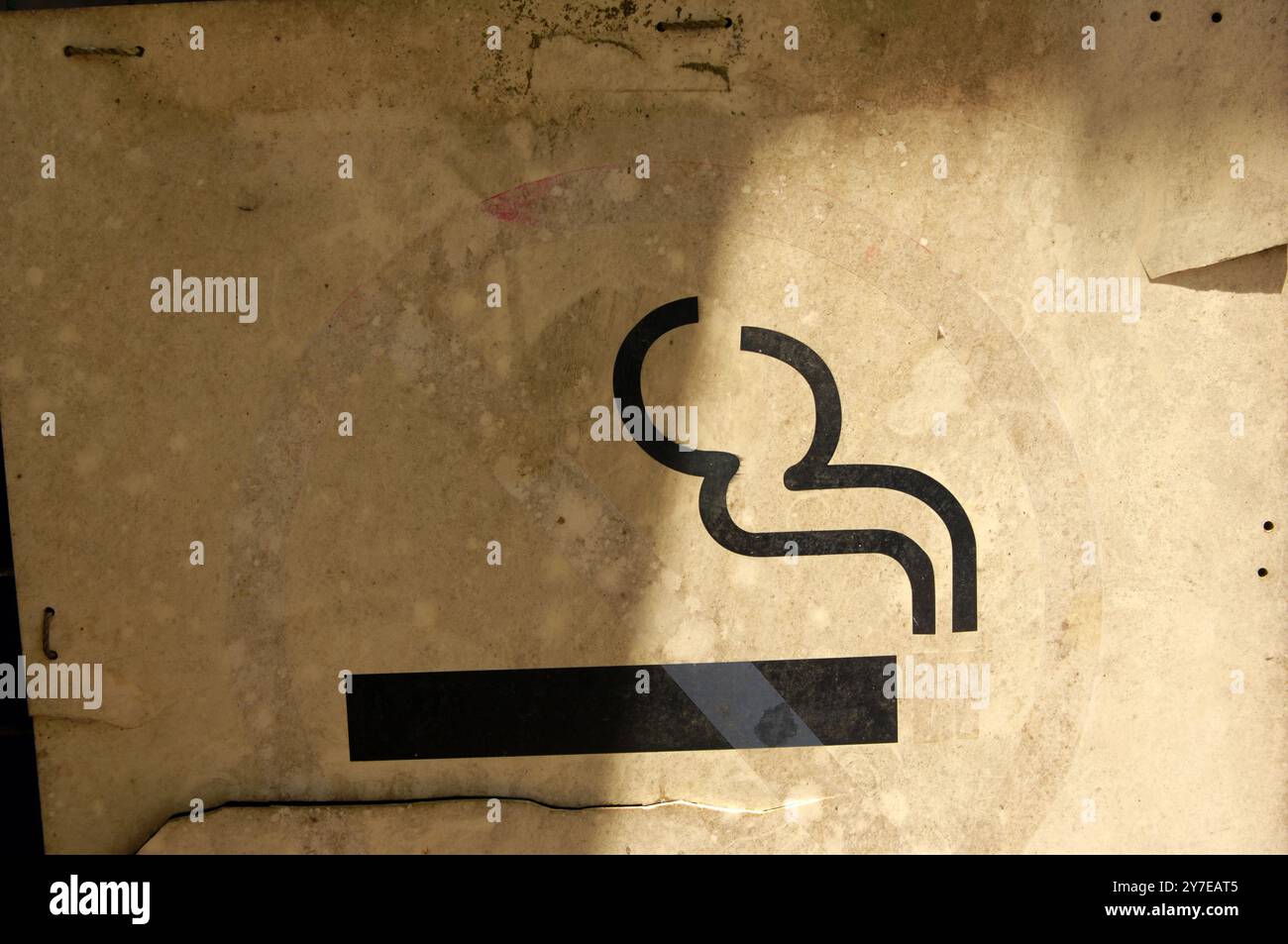 No Smoking Sign, Kinabatangan, Sabah, Malaysia Stock Photo - Alamy