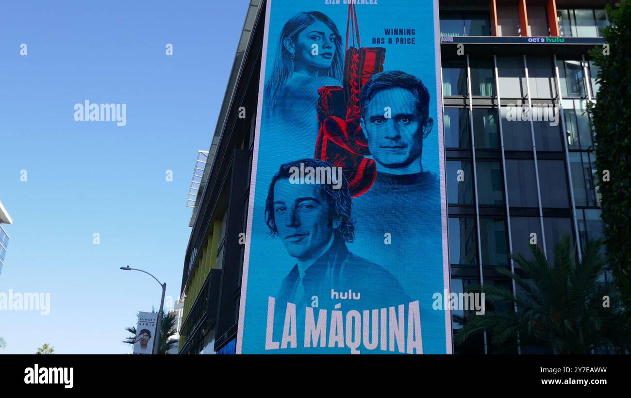 Los Angeles, California, USA 29th September 2024 La Maquinta Billboard ...
