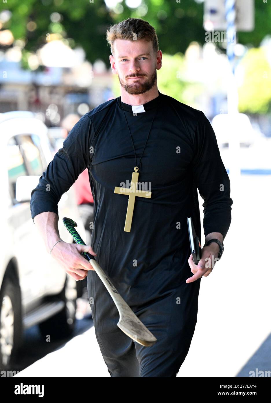 Brisbane, Australia. 30th Sep, 2024. Darragh Joyce of the Lions ...