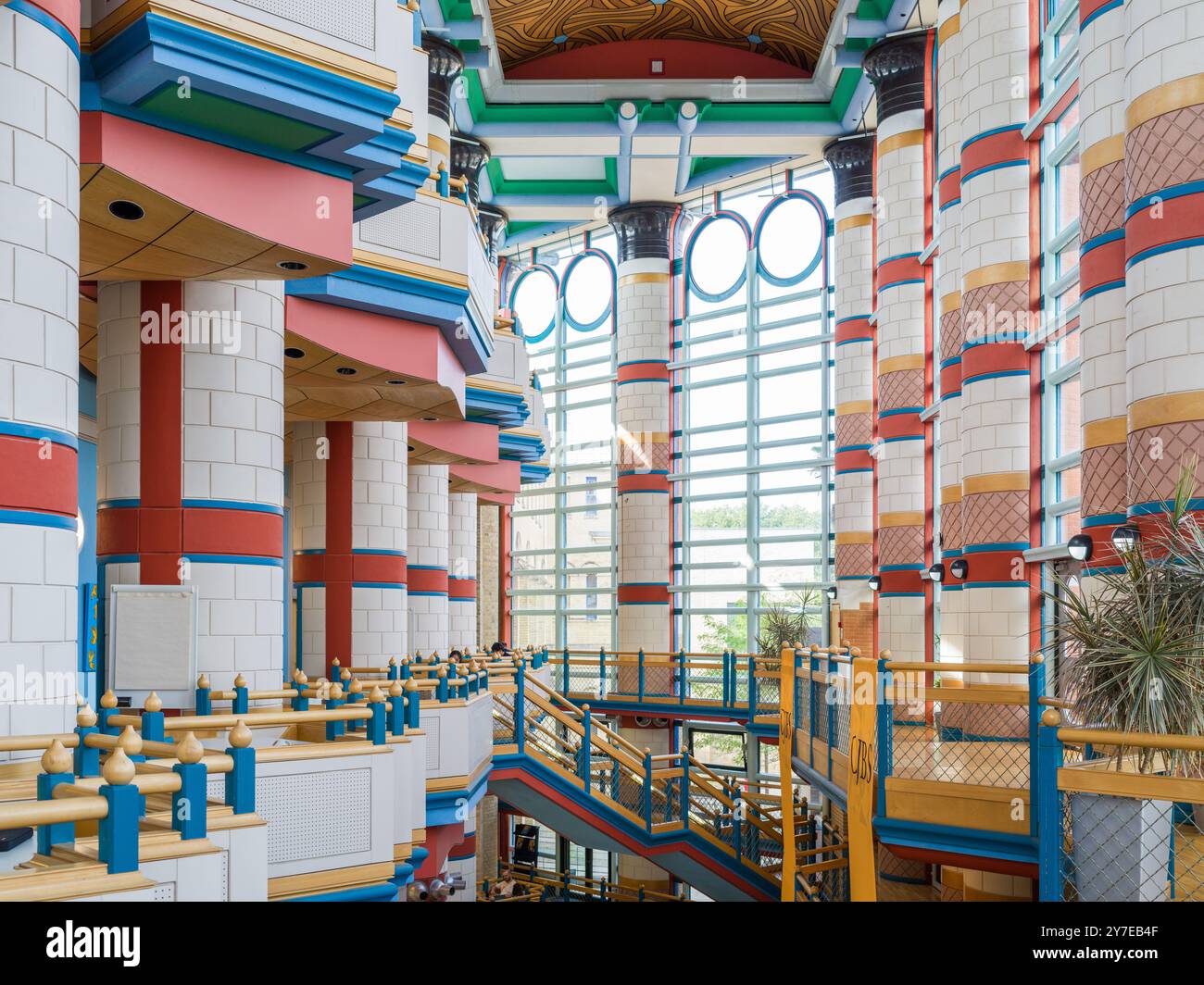 Judge Business School, Cambridge. Designed in post modern style by ...