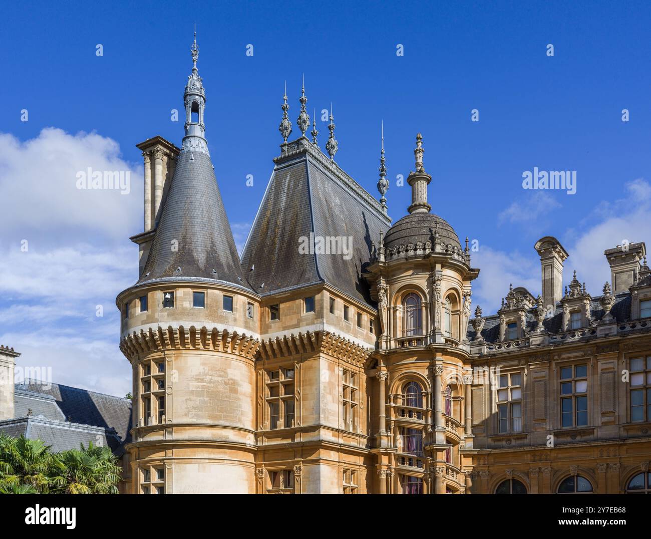 Waddesdon Manor is a country house in the village of Waddesdon, in ...