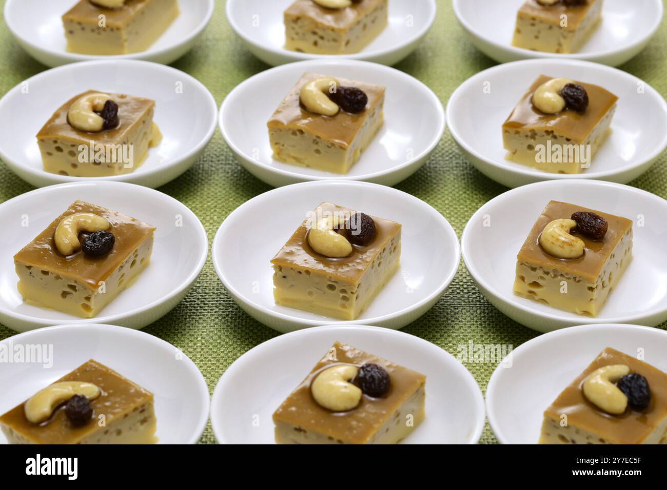 watalappam, Sri Lankan coconut custard pudding with peacock palm sugar ...