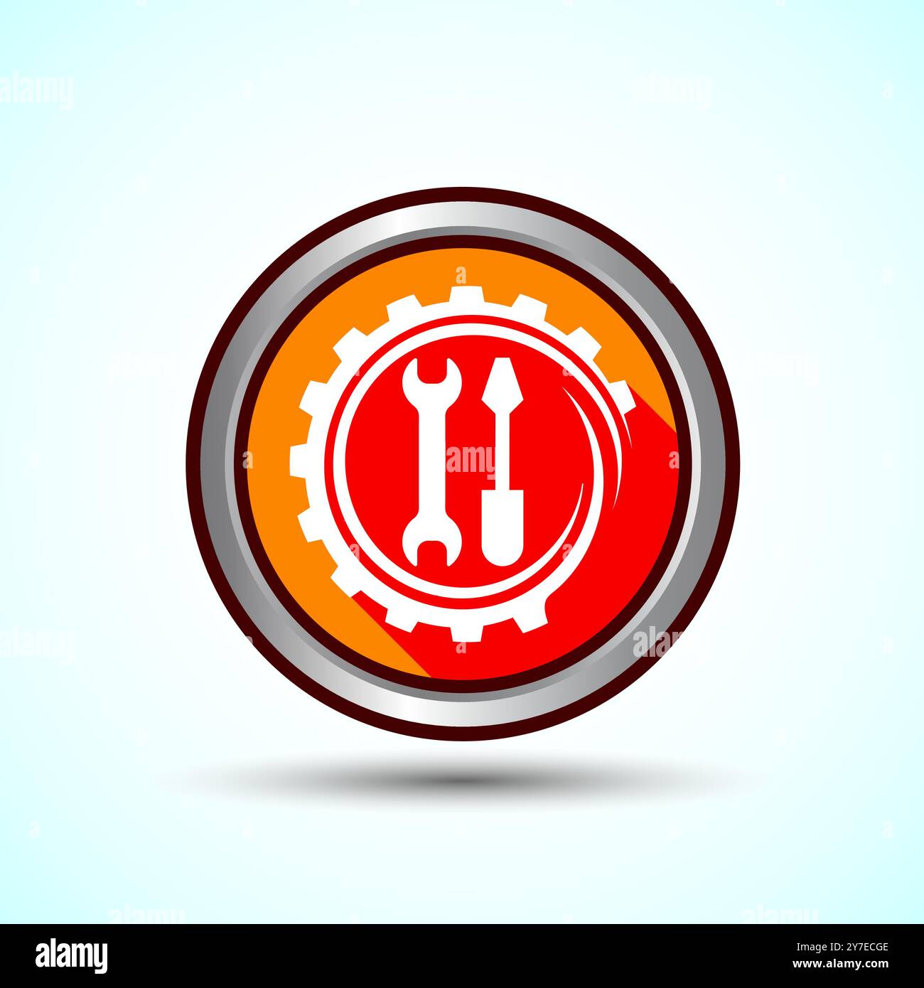 Service Icon Design Illustration, Maintenance Tools Icon For Apps and ...