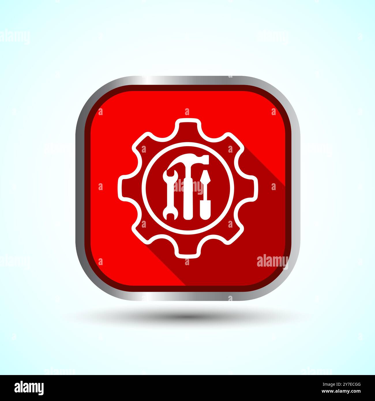 Service Icon Design Illustration, Maintenance Tools Icon For Apps and ...