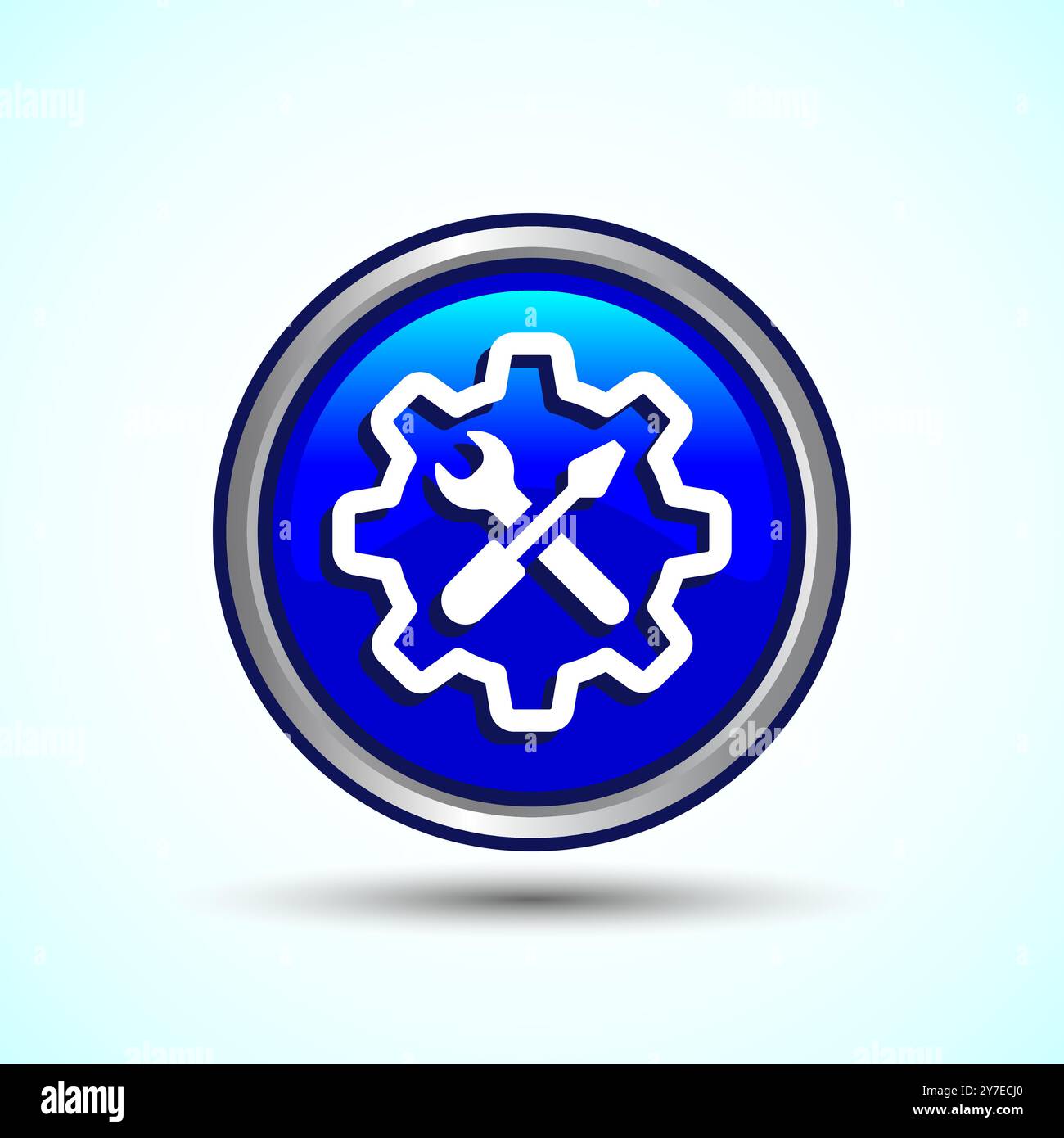 Service Icon Design Illustration, Maintenance Tools Icon For Apps and ...