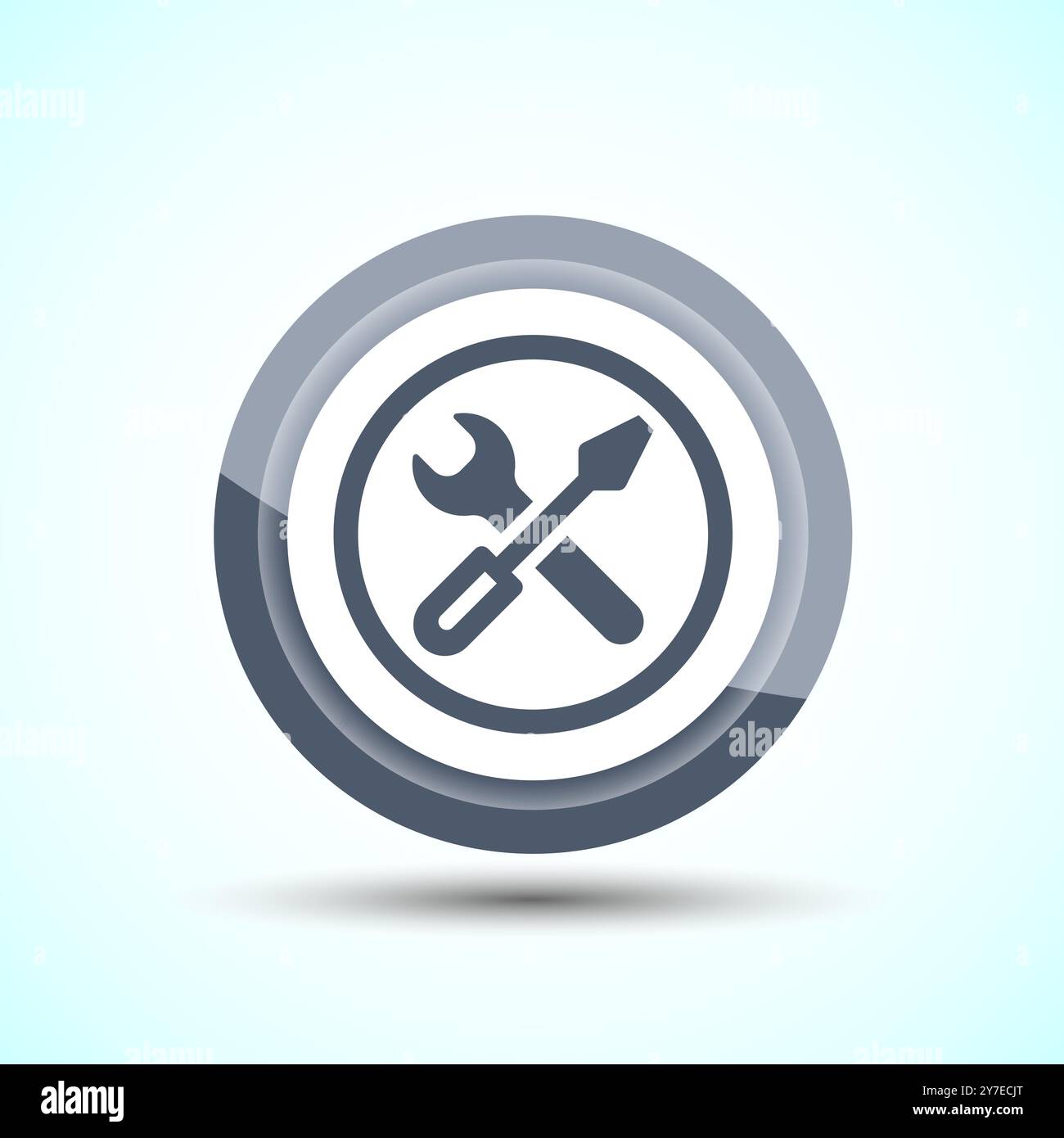 Service Icon Design Illustration, Maintenance Tools Icon For Apps and ...