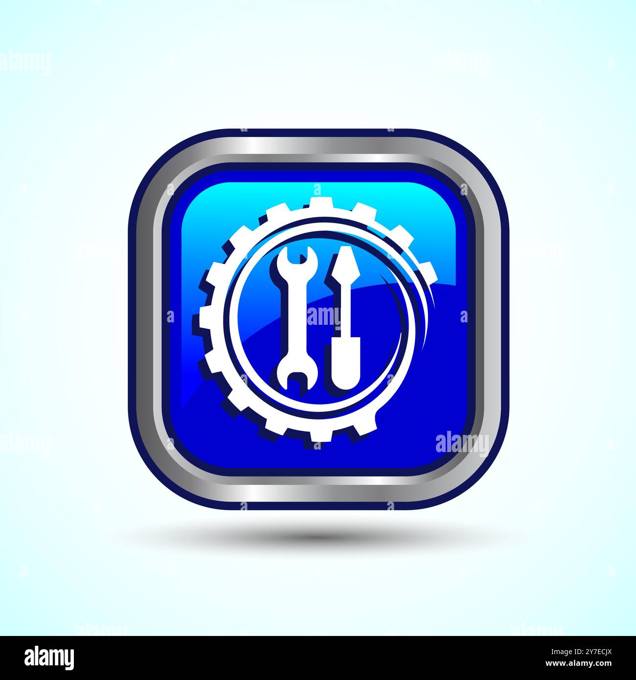 Service Icon Design Illustration, Maintenance Tools Icon For Apps and ...
