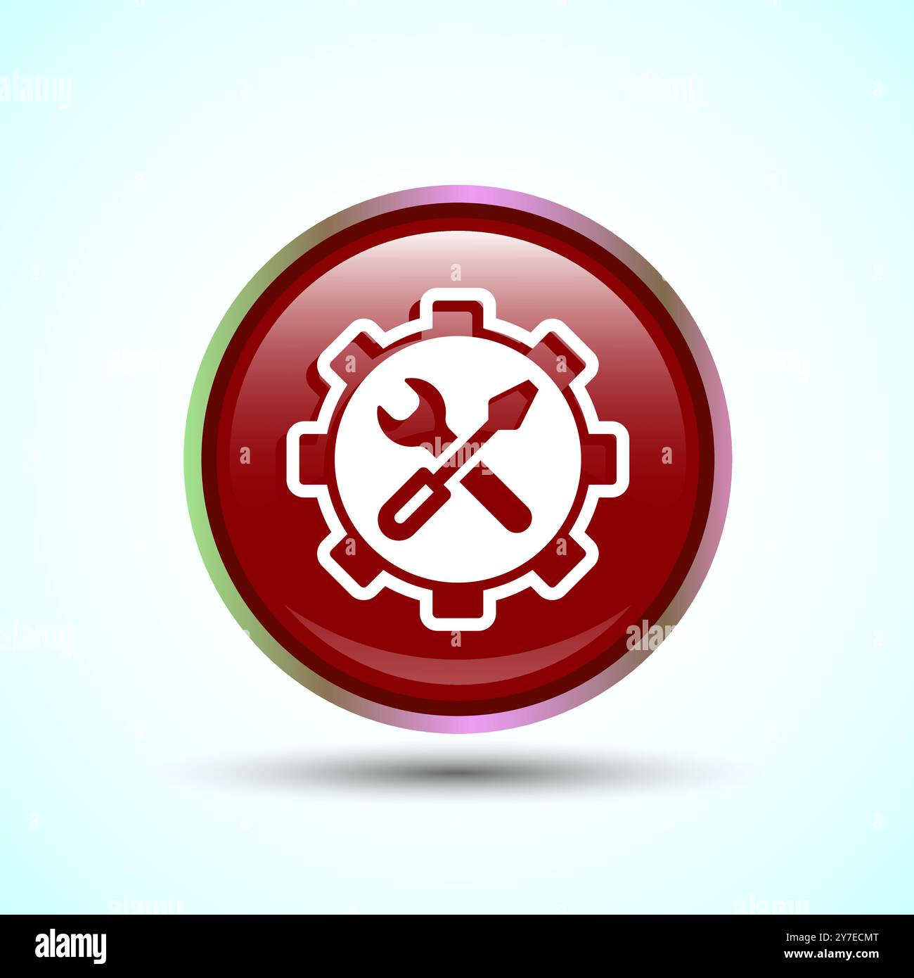 Service Icon Design Illustration, Maintenance Tools Icon For Apps and ...