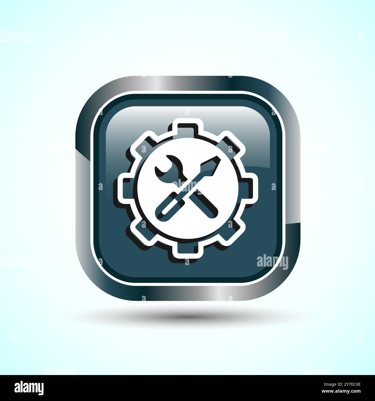 Service Icon Design Illustration, Maintenance Tools Icon For Apps and ...