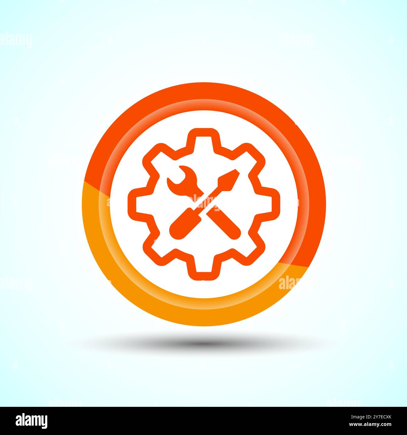 Service Icon Design Illustration, Maintenance Tools Icon For Apps and ...