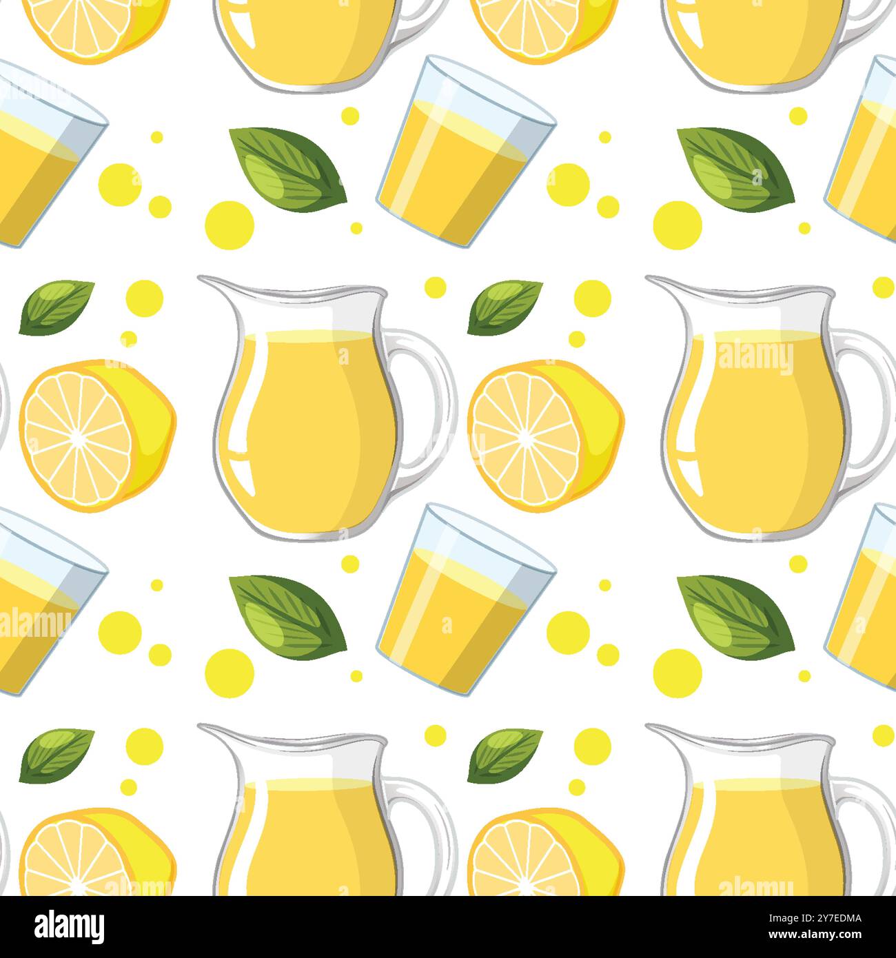 Vibrant green leaves fresh cooling Stock Vector Images - Alamy