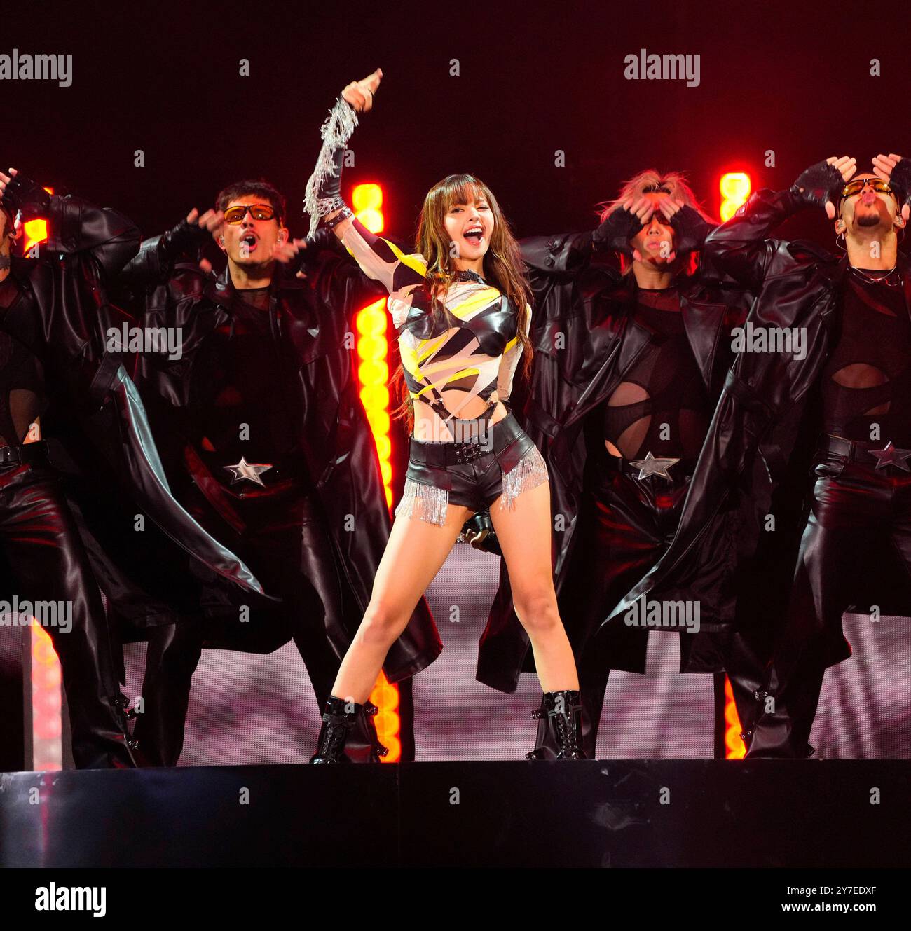 Photo by: zz/XPX/STAR MAX/IPx 2024 9/28/24 Lisa of Blackpink performing ...