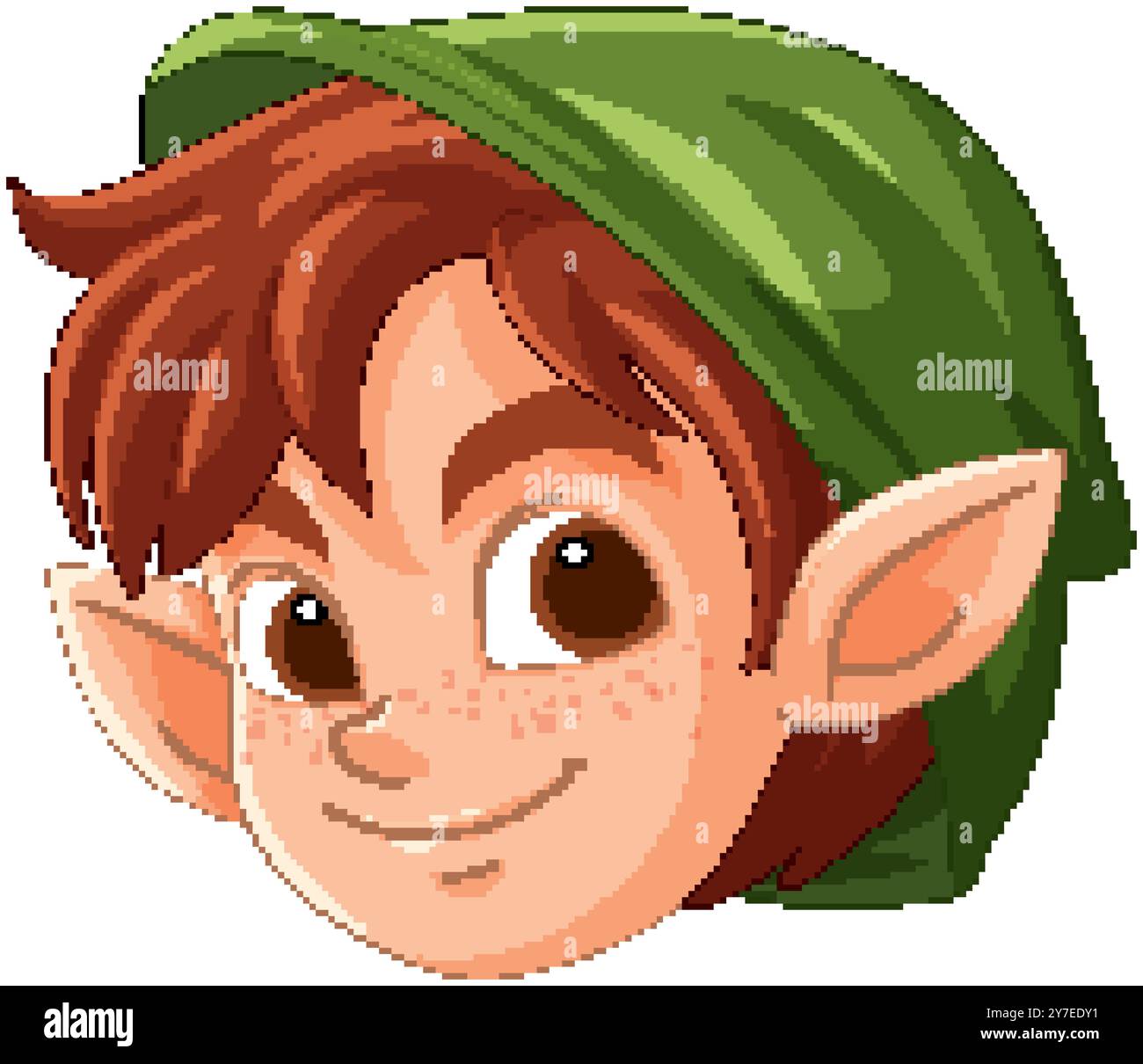 Animated elf vector vectors hi-res stock photography and images - Alamy