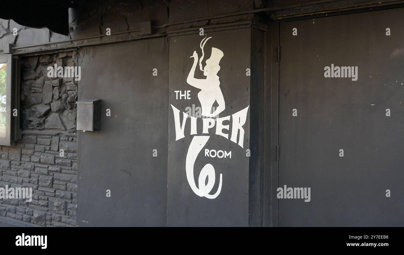 Los Angeles, California, USA 29th September 2024 The Viper Room on ...