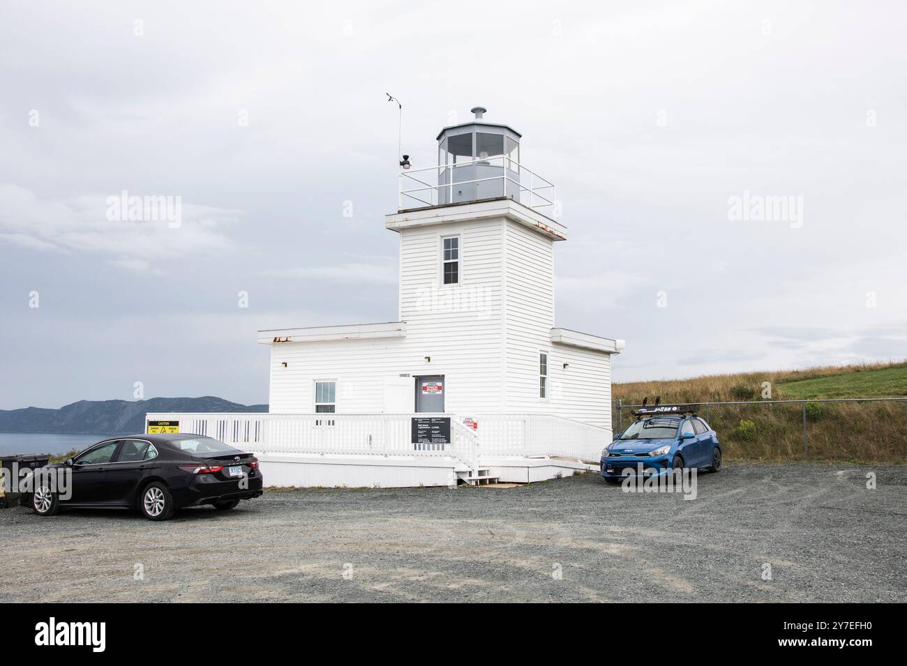 Bell Island heritage lighthouse in Newfoundland & Labrador, Canada ...