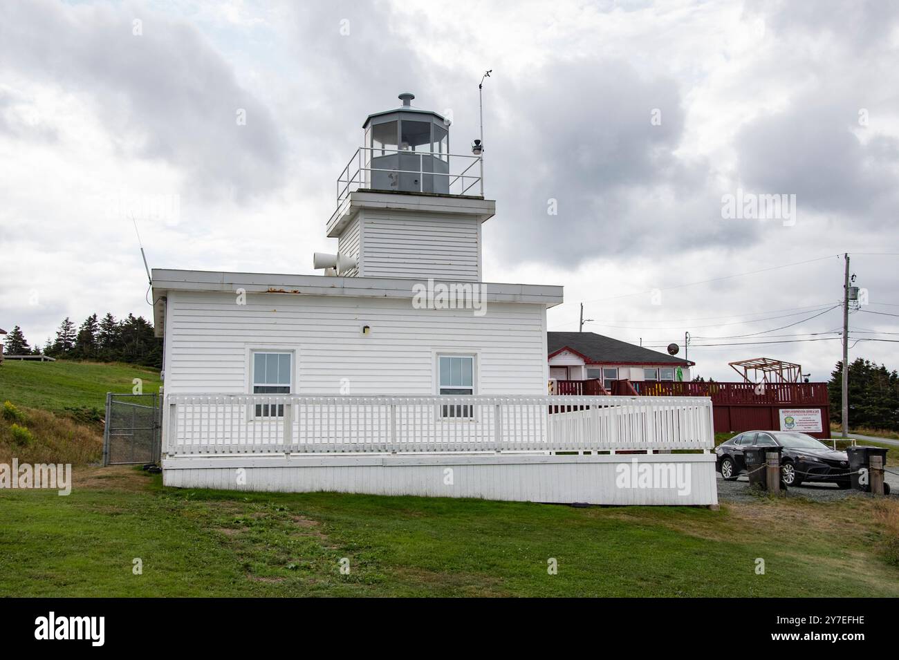 Bell Island heritage lighthouse in Newfoundland & Labrador, Canada ...