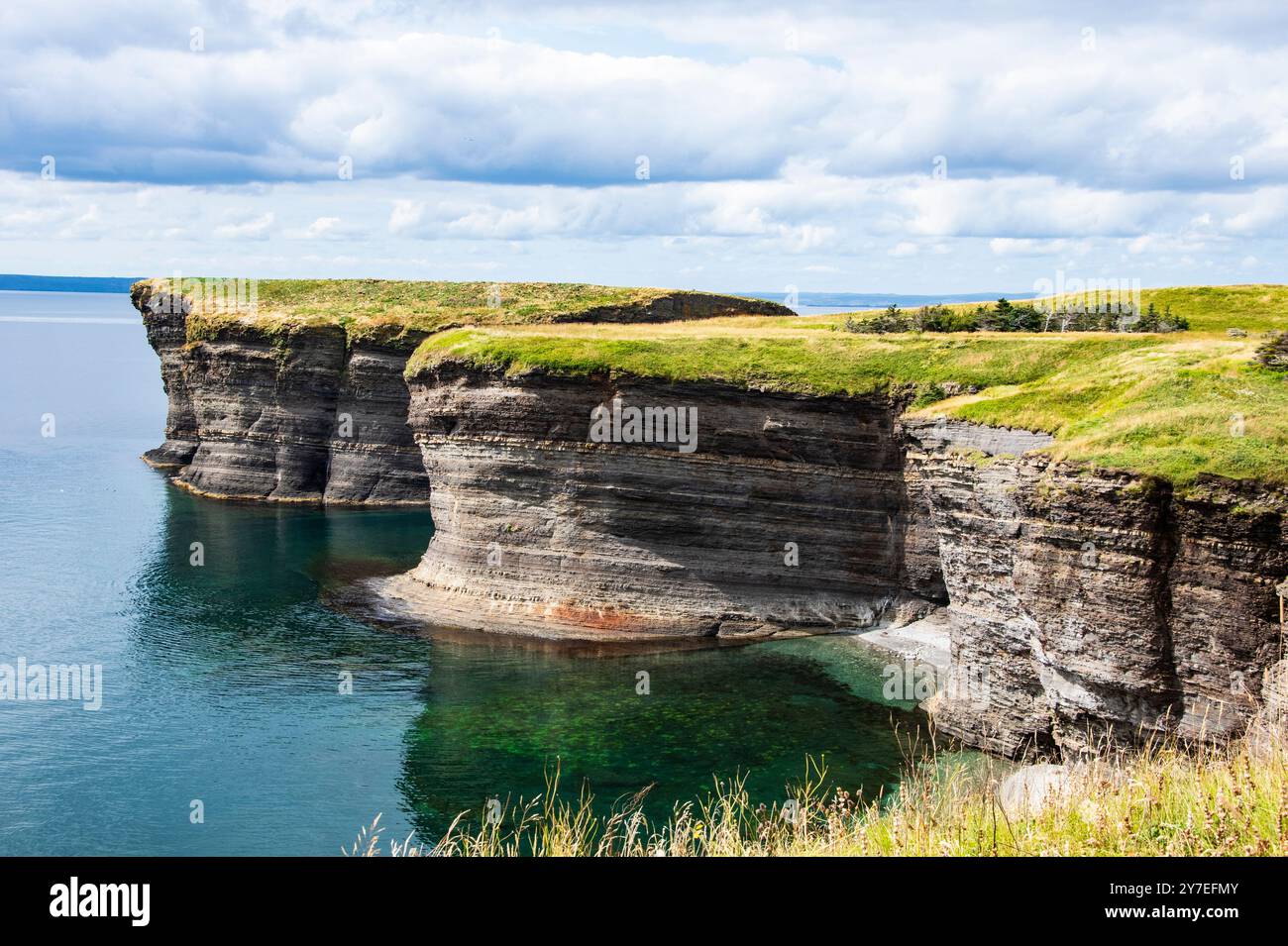 The Bell on Bell Island, Newfoundland & Labrador, Canada Stock Photo ...