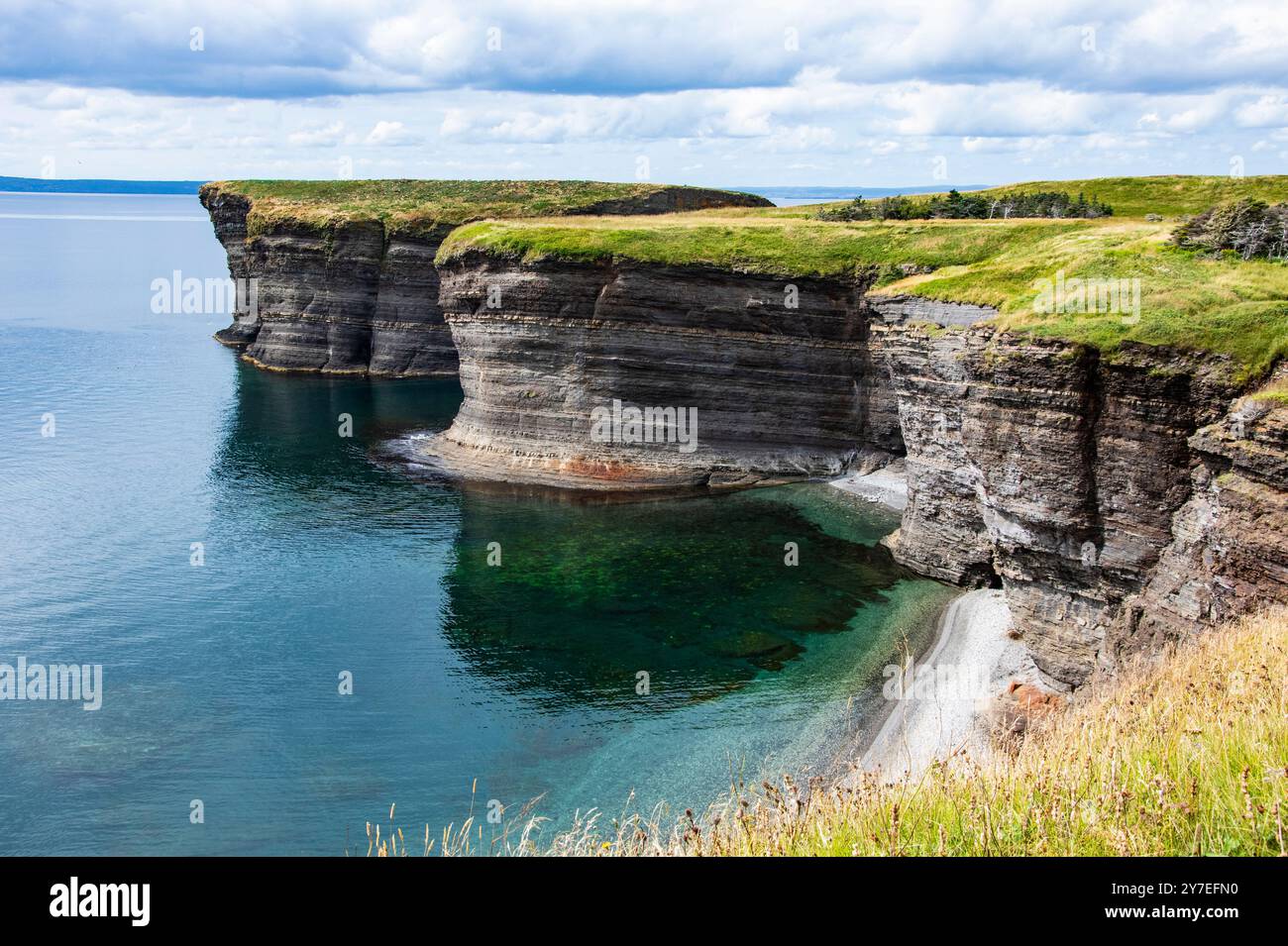 The Bell on Bell Island, Newfoundland & Labrador, Canada Stock Photo ...