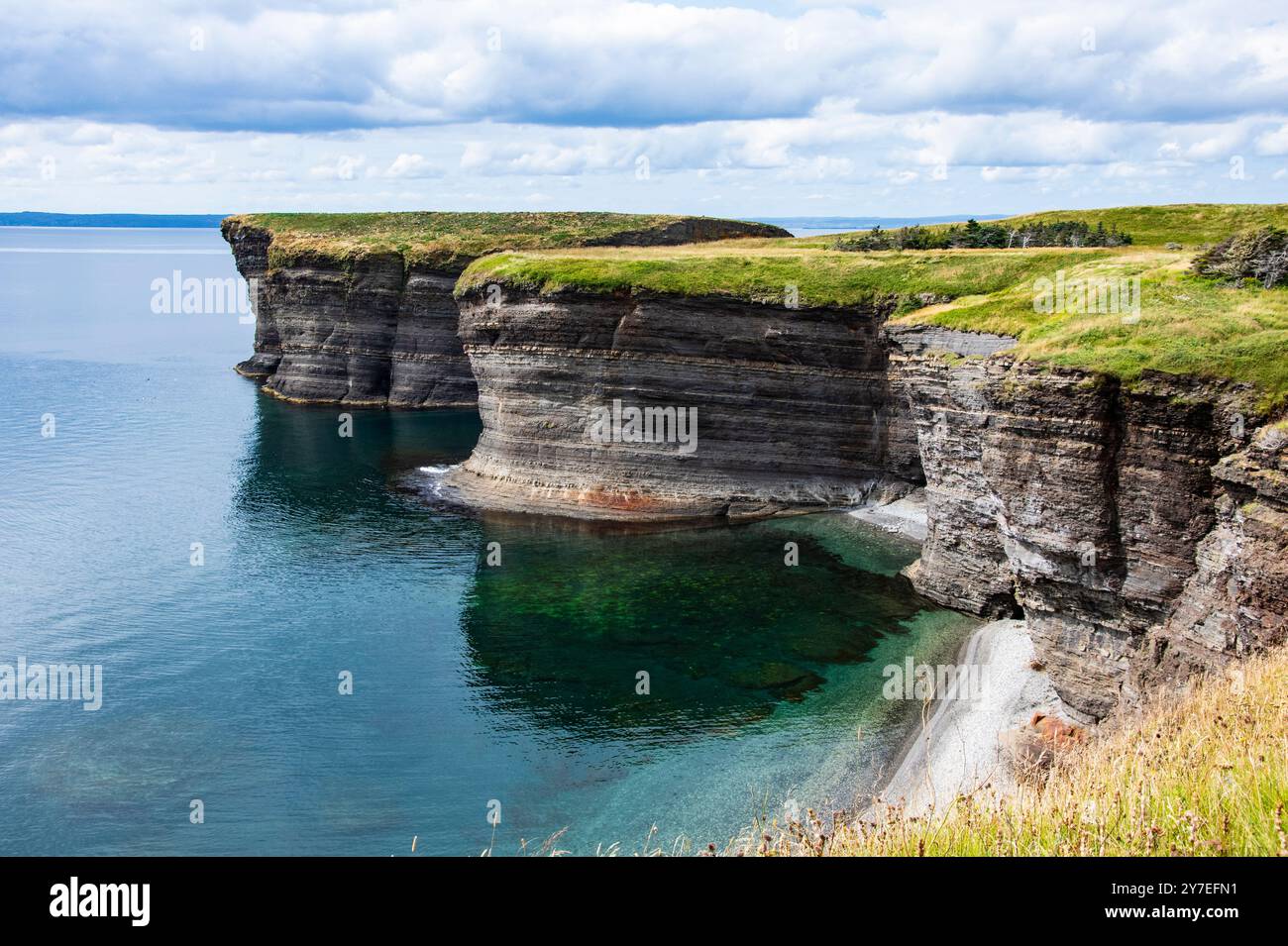 The Bell on Bell Island, Newfoundland & Labrador, Canada Stock Photo ...