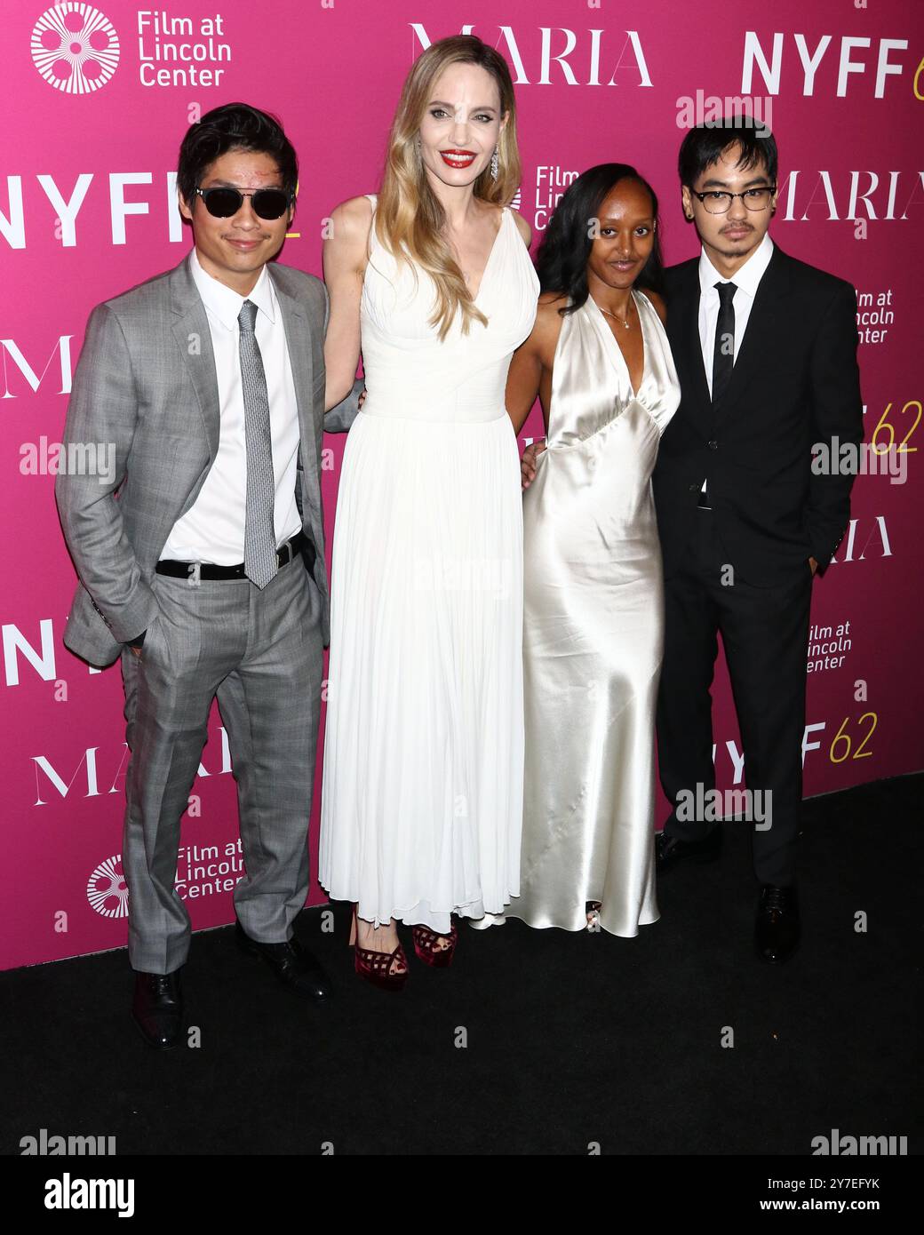 New York, New York, USA. 29nd Sept. 2024. Pax Jolie-Pitt, Angelina ...