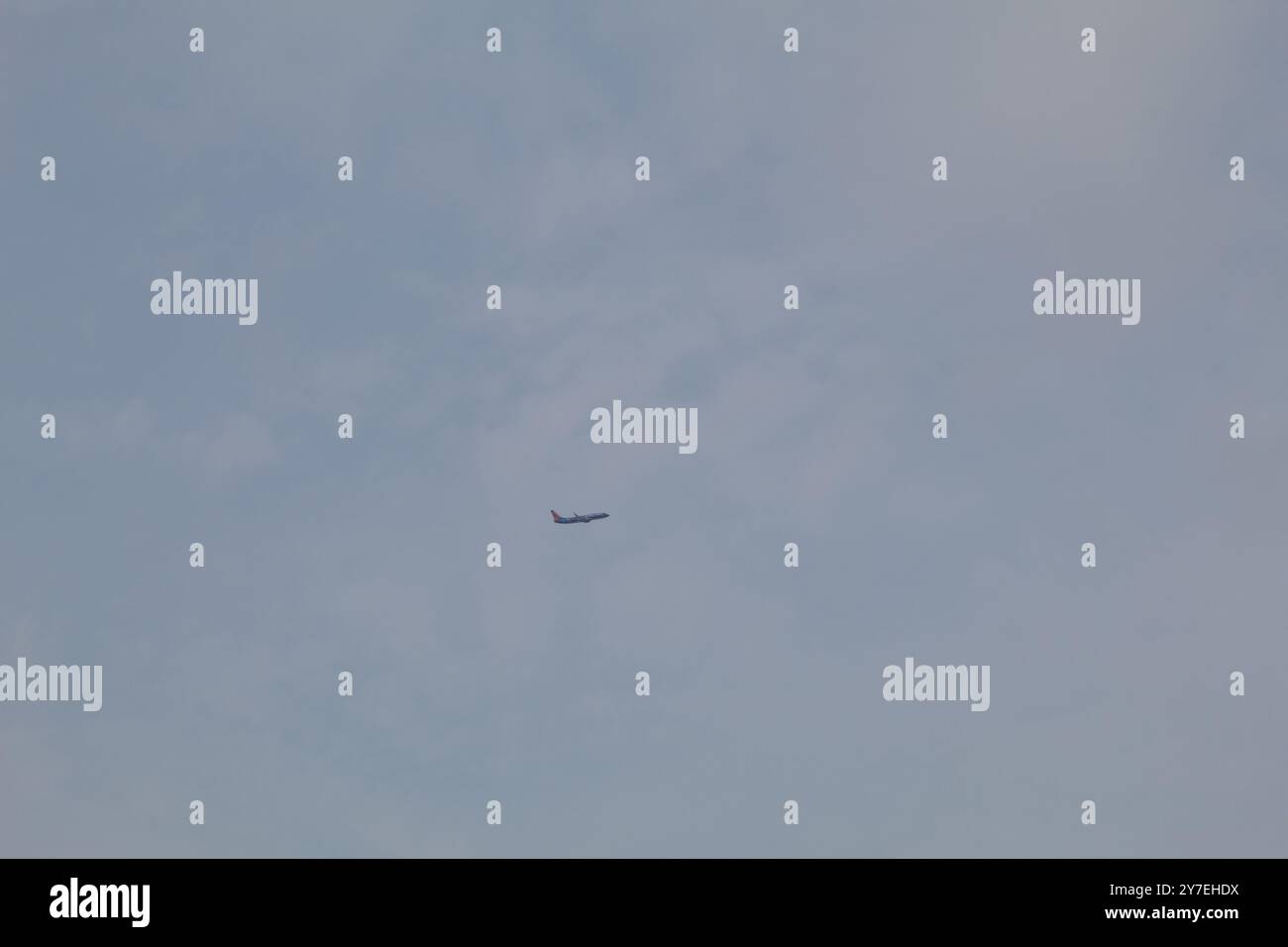 Jet Flying Overhead Stock Photo - Alamy
