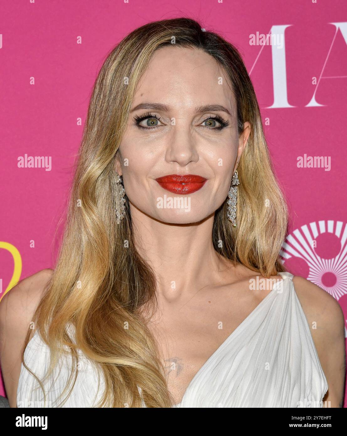 Angelina Jolie attends the "Maria" premiere during the 62nd New York ...