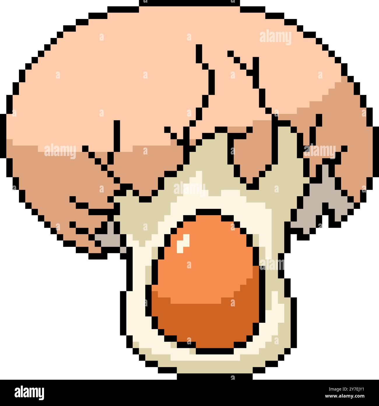 pixel art of egg crack cooking isolated background Stock Vector Image ...