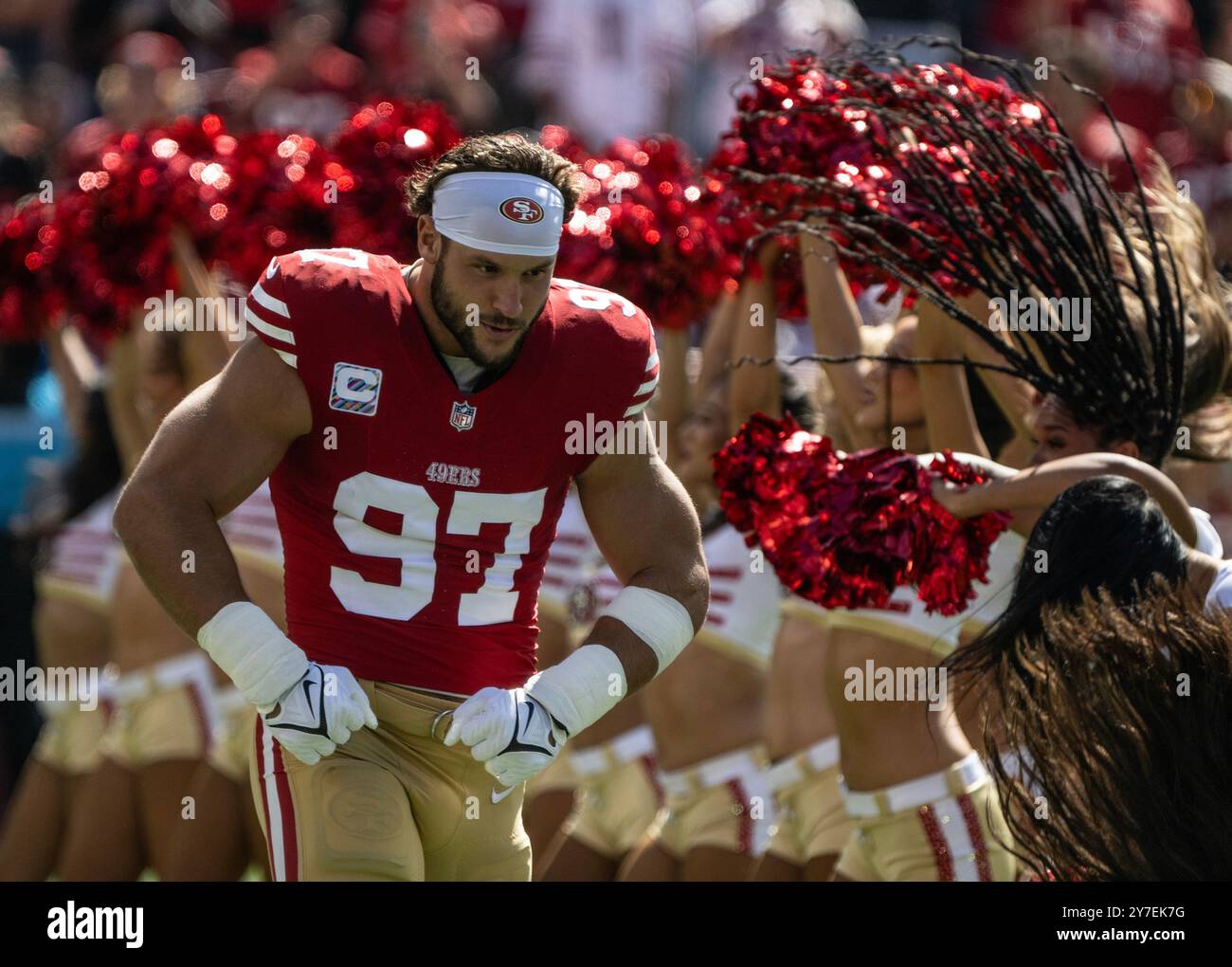 Nick bosa 49ers 2024 hi-res stock photography and images - Alamy