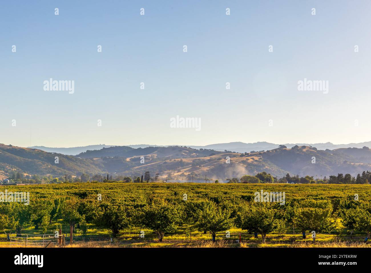Rural Landscape in California. Countryside of USA Stock Photo - Alamy
