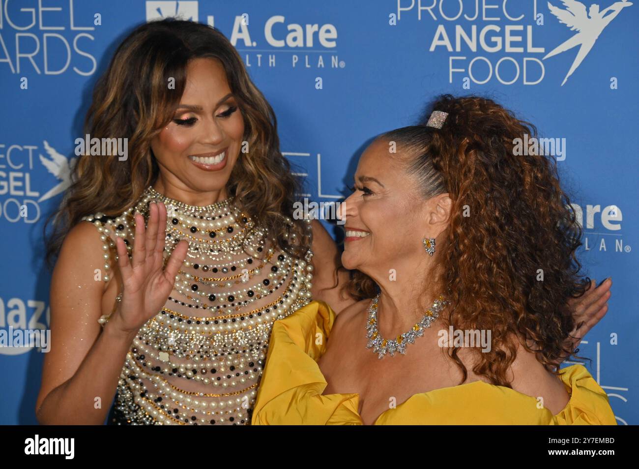Los Angeles, CA USA - September 28, 2024: Deborah Cox, Debbie Allen ...