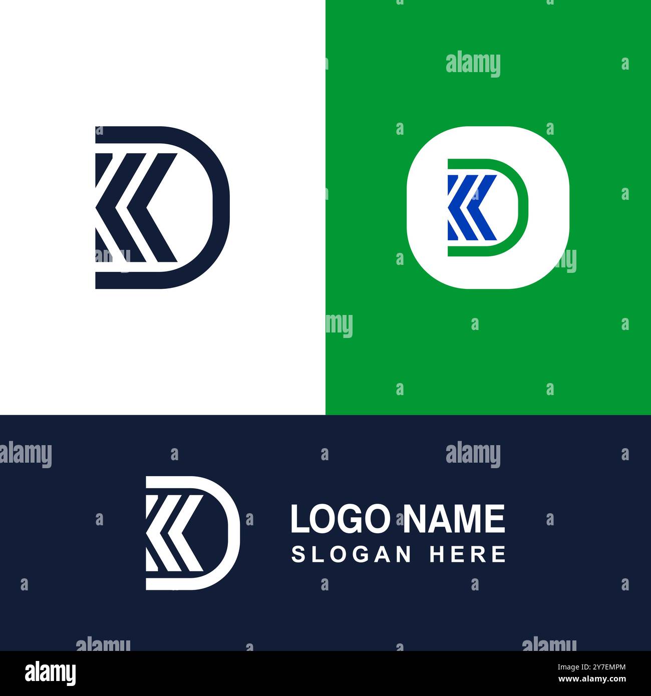 Professional initial KD logo design Stock Vector Image & Art - Alamy