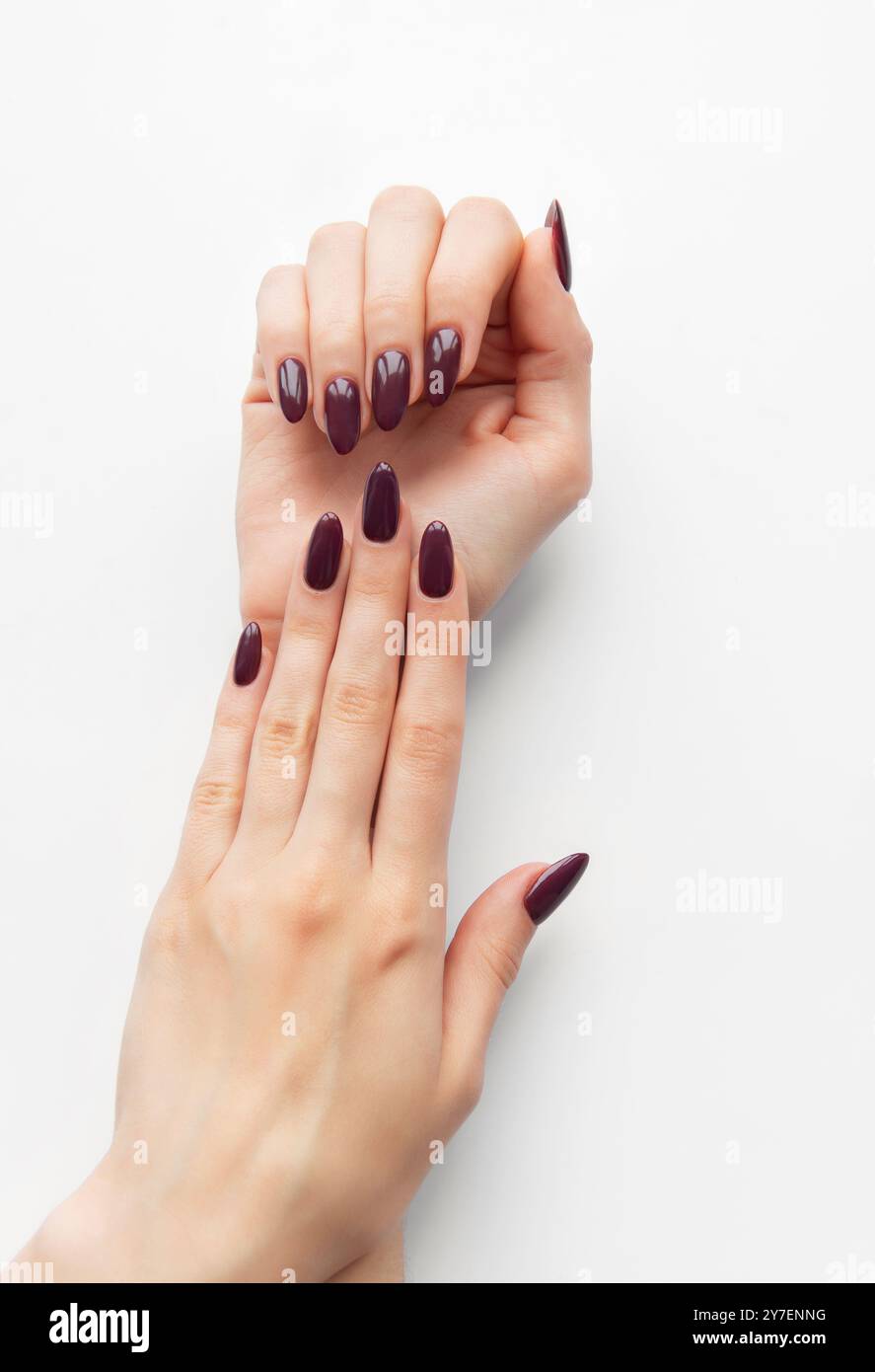 Two tone nails hi-res stock photography and images - Alamy
