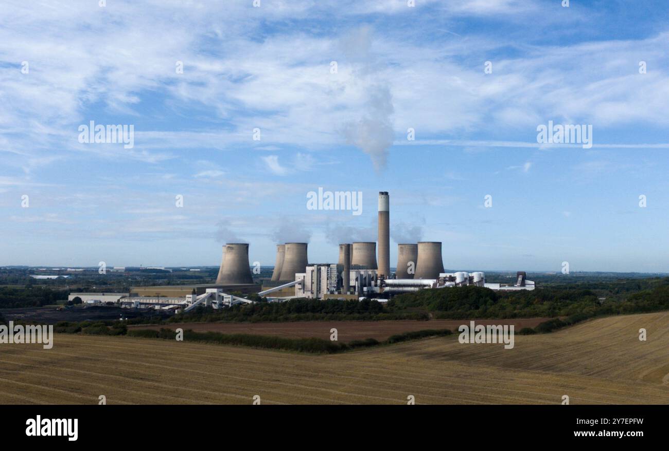 File photo dated 13/09/24 of a view of the 655-acre site of the ...