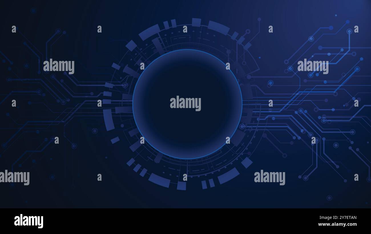 Lights Technology graphic background. Vector illustration. Vector ...