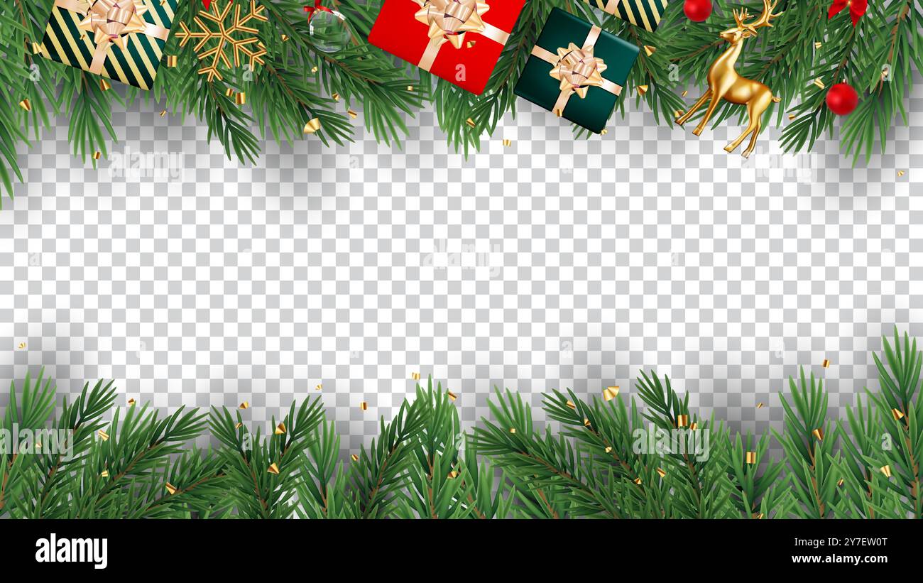 Christmas greetings vector transparent background design. Christmas ...