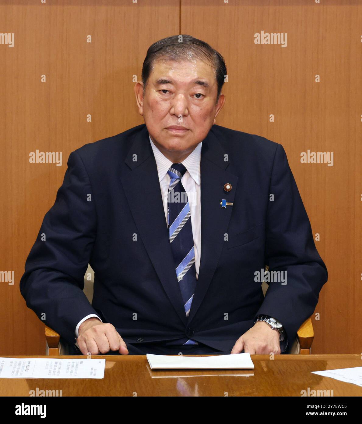 Shigeru Ishiba, new president of LDP (Liberal Democratic Party ...
