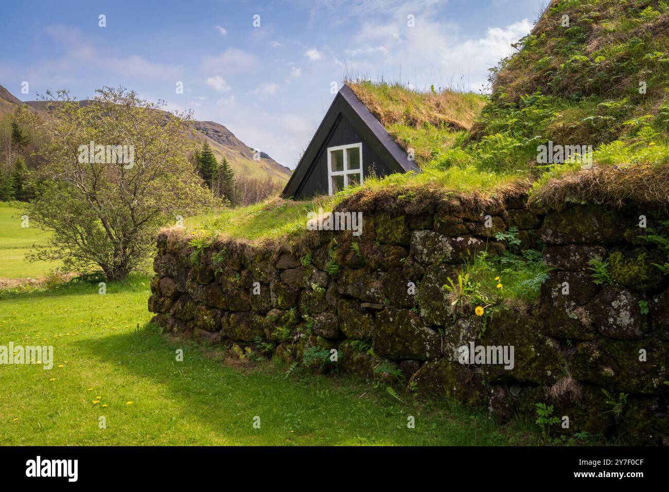 Skogar Museum in South Iceland Stock Photo - Alamy