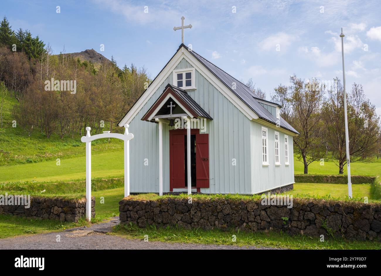 Skogar Museum in South Iceland Stock Photo - Alamy