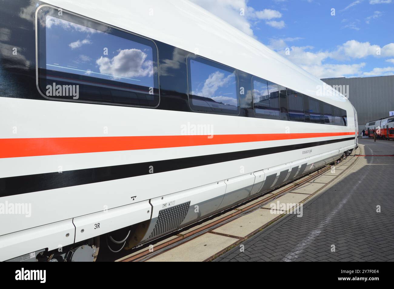 Berlin, Germany - September 27, 2024 - Velaro high speed train that ...