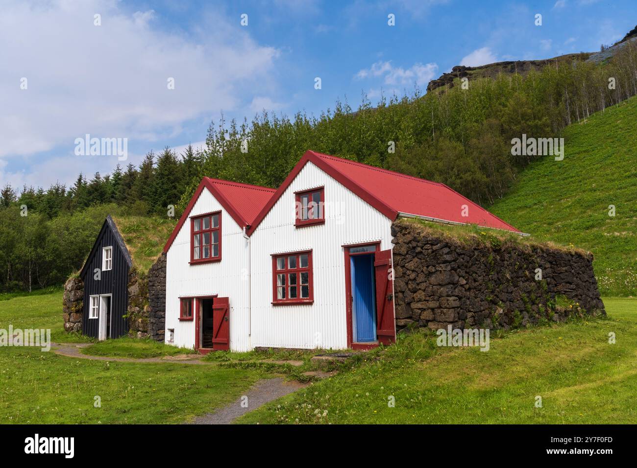 Skogar Museum in South Iceland Stock Photo - Alamy