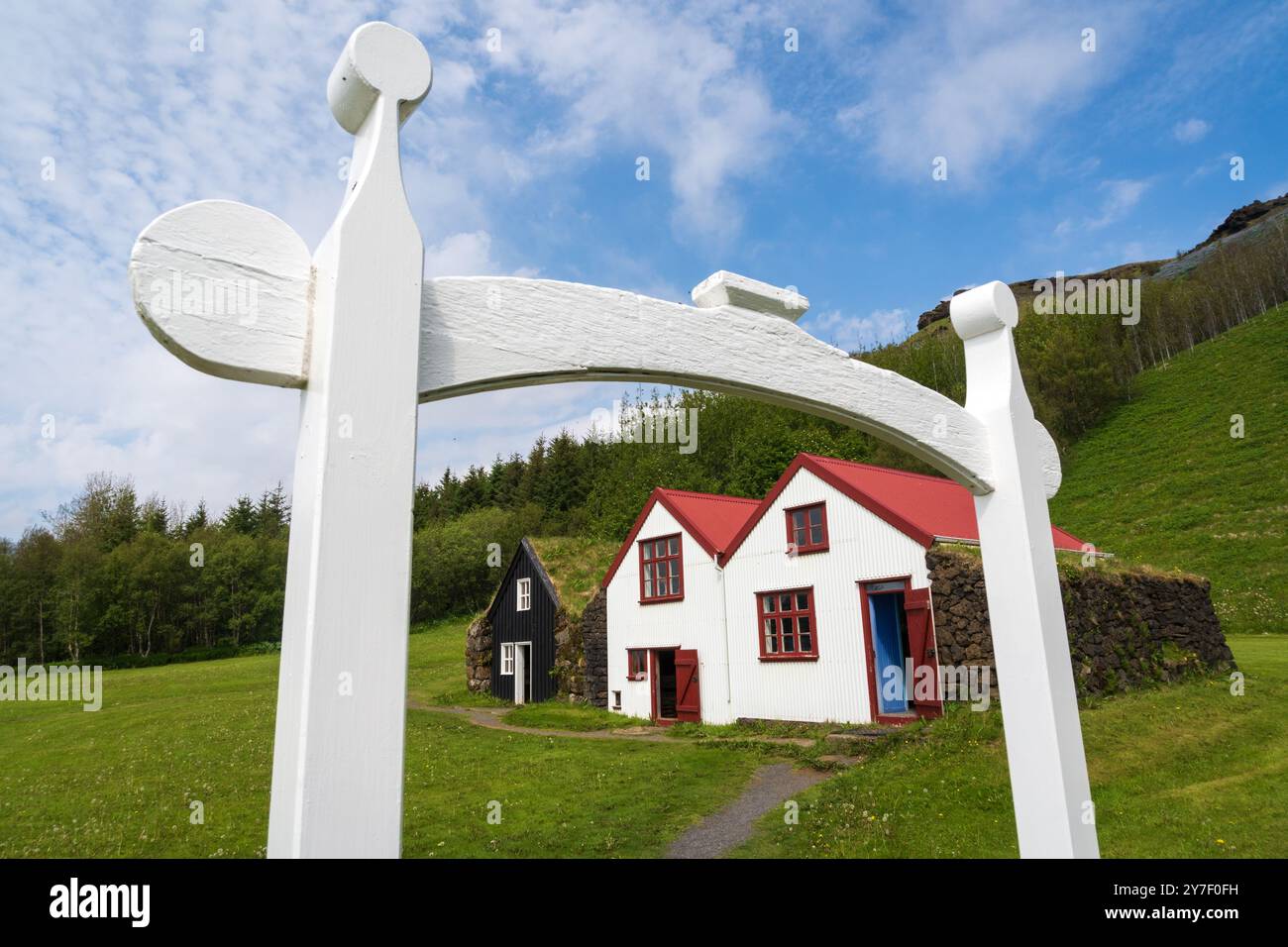 Skogar Museum in South Iceland Stock Photo - Alamy