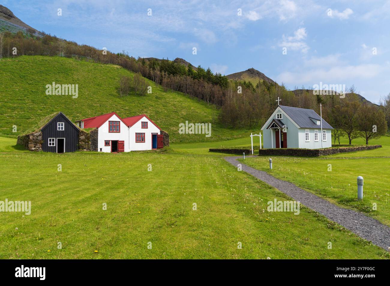 Skogar Museum in South Iceland Stock Photo - Alamy