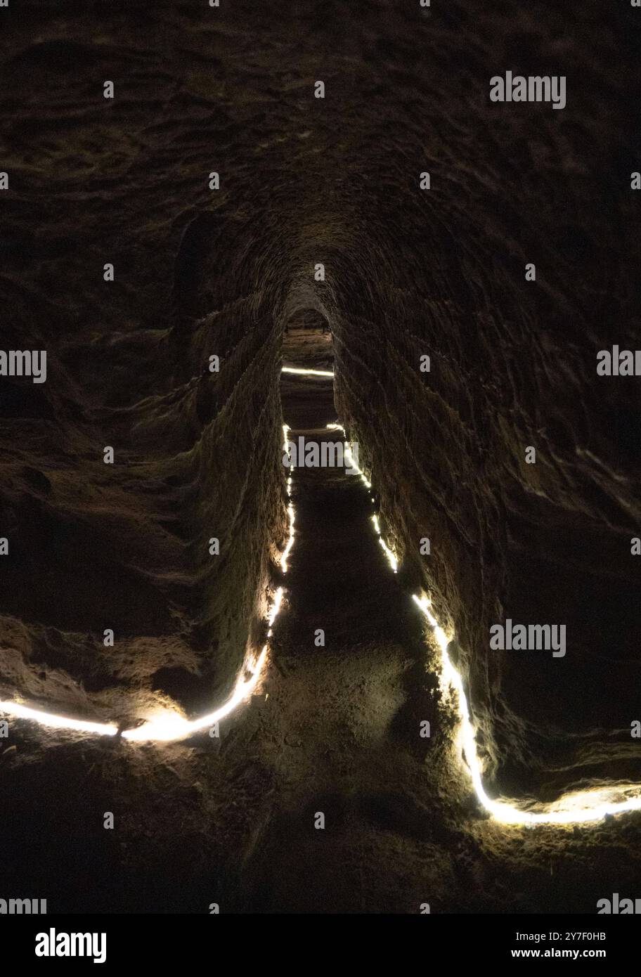 Historic Caves of Hella in Iceland Stock Photo - Alamy