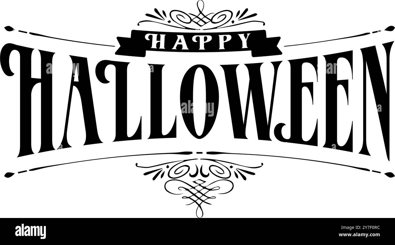 Halloween logo vector illustration Stock Vector Image & Art - Alamy