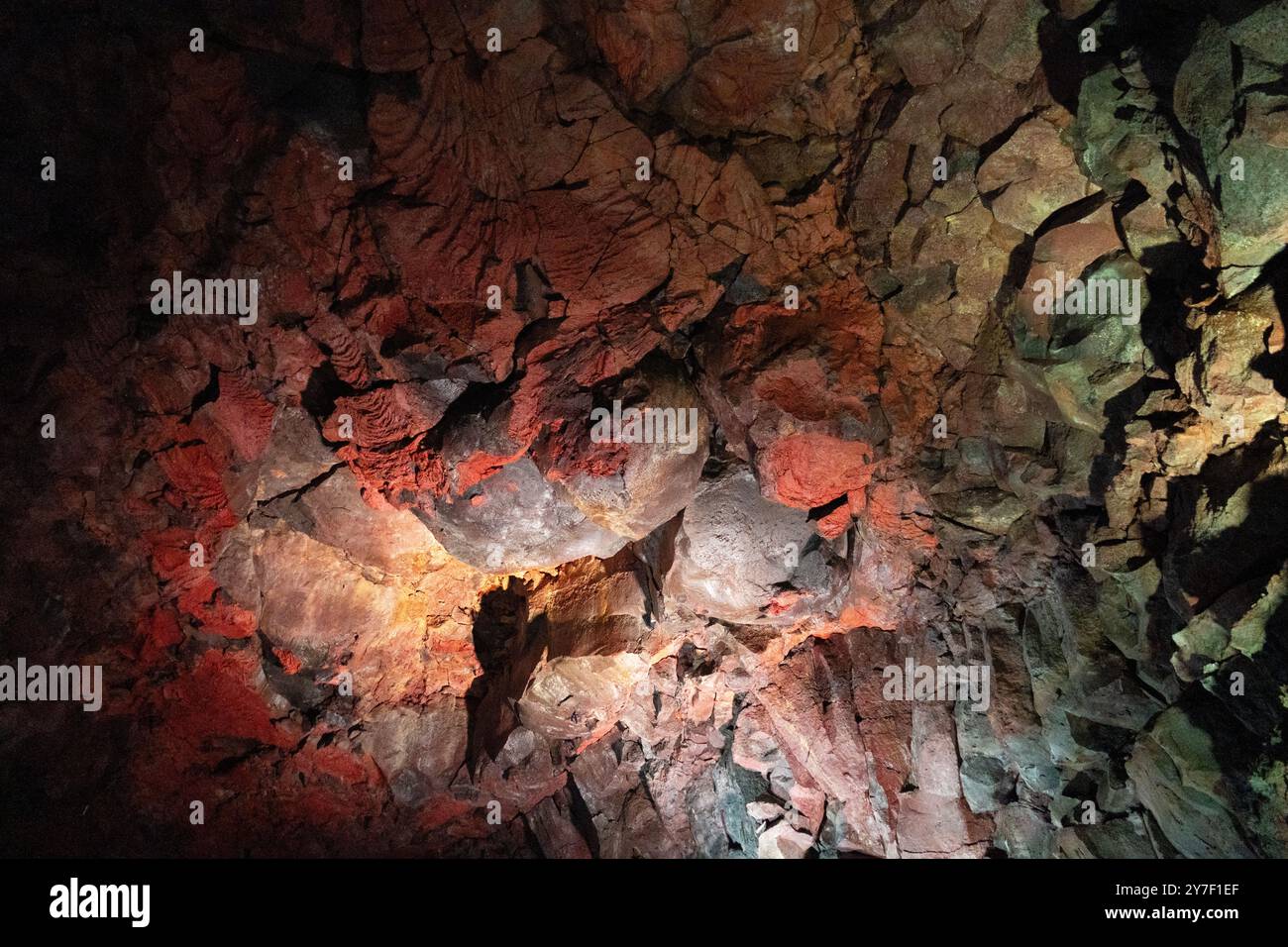 Lava tunnel scenery hi-res stock photography and images - Alamy
