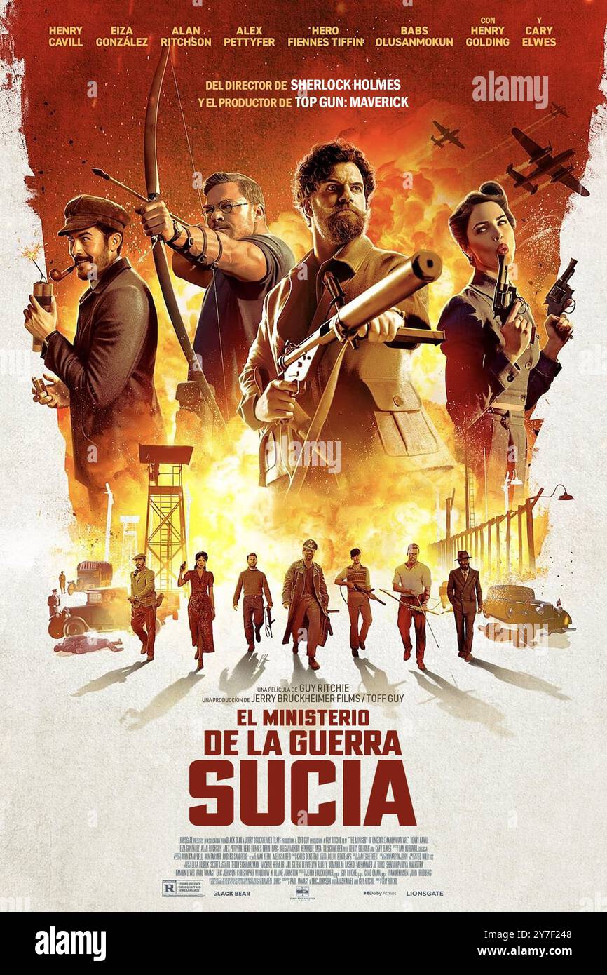 THE MINISTRY OF UNGENTLEMANLY WARFARE (2024), directed by GUY RITCHIE ...