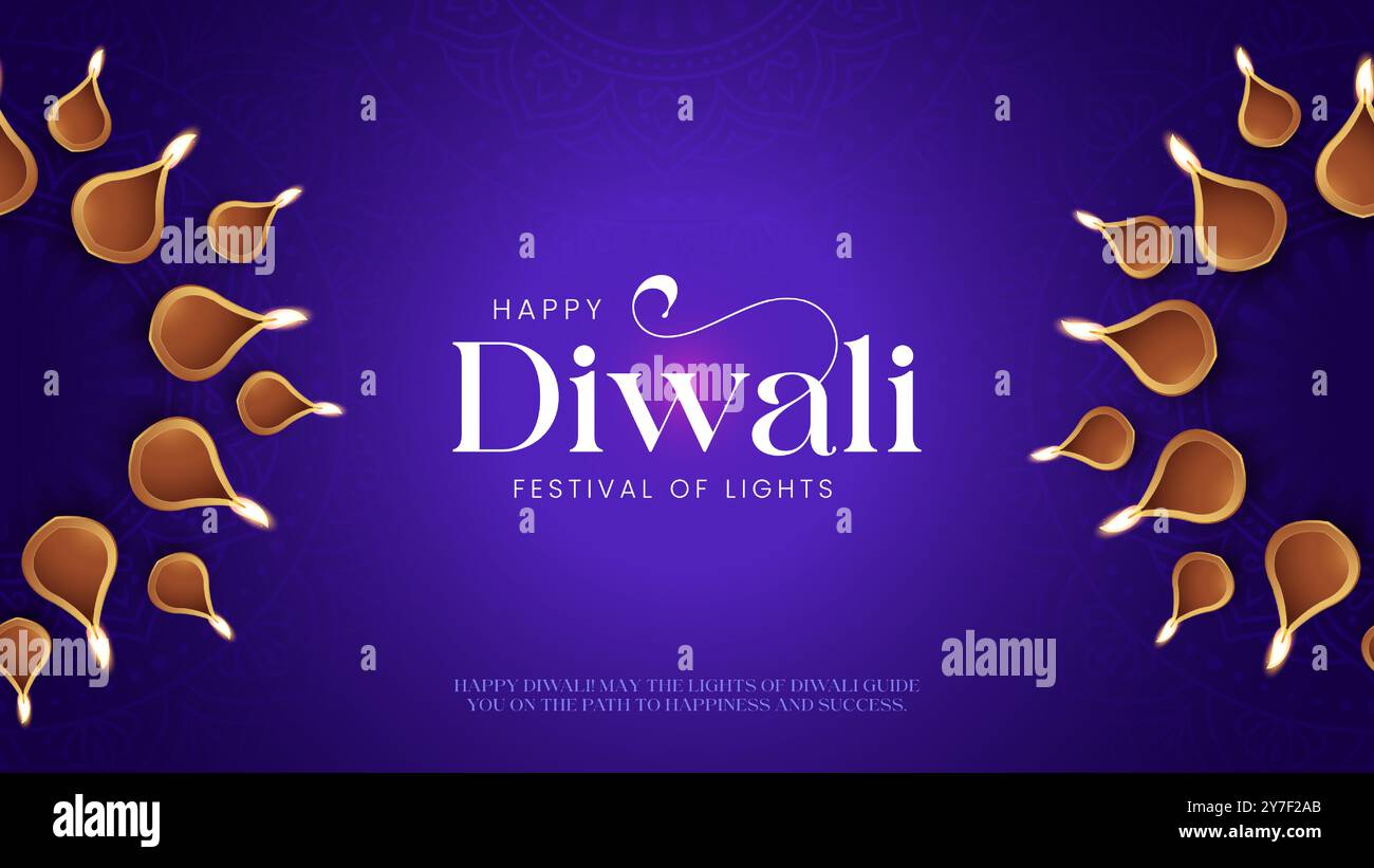 Happy Diwali Social Media Post Template. Happy Diwali Celebration ...