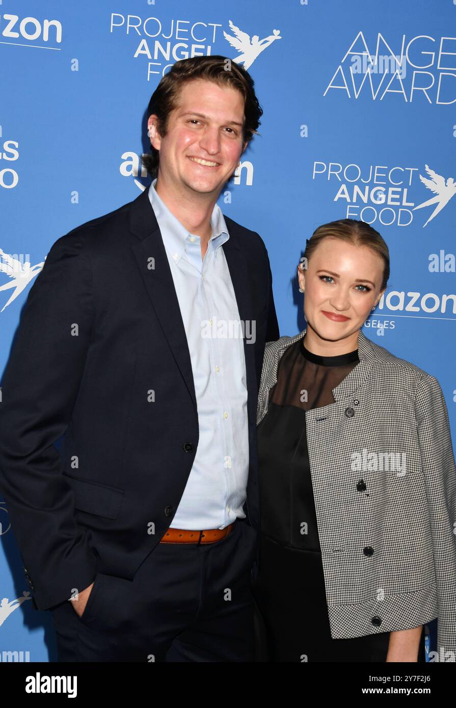 LOS ANGELES, CALIFORNIA - SEPTEMBER 28: (L-R) Jack Anthony and Emily ...